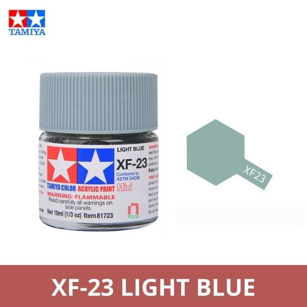 Sơn mô hình Tamiya Acrylic Mini XF-23 Light Blue - 81723 – nShop - Game ...