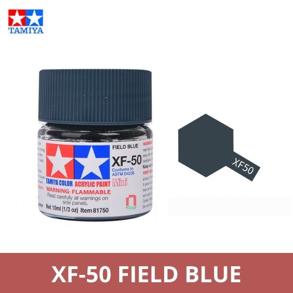 Sơn mô hình Tamiya Acrylic Mini XF-50 Field Blue - 81750 – nShop - Game ...