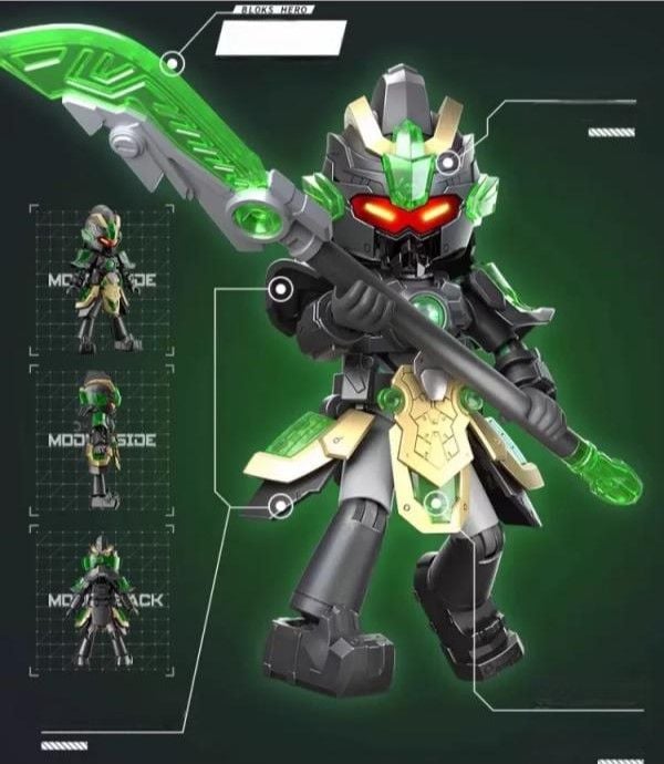 Hero Infinity Model Kit Armor Version 11 Guan Yu Battle Suit – nShop ...