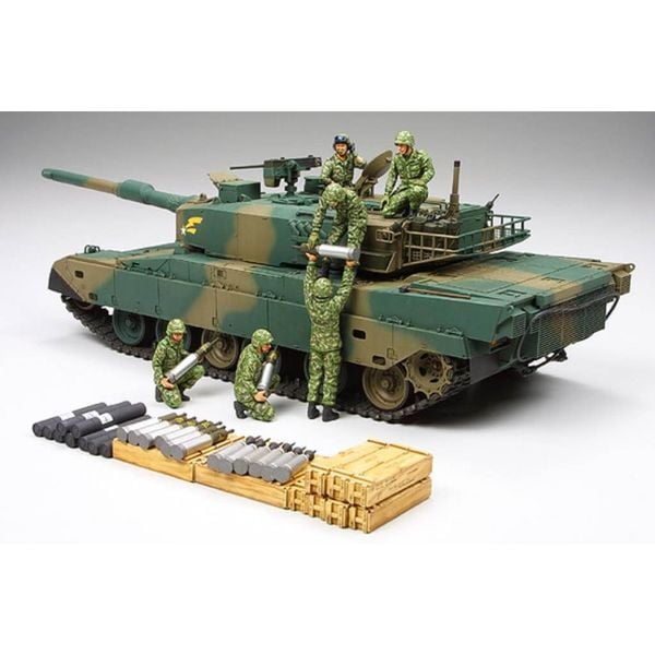JGSDF Type 90 Tank w/Ammo-Loading Crew Set Tamiya 35260 – nShop - Game ...