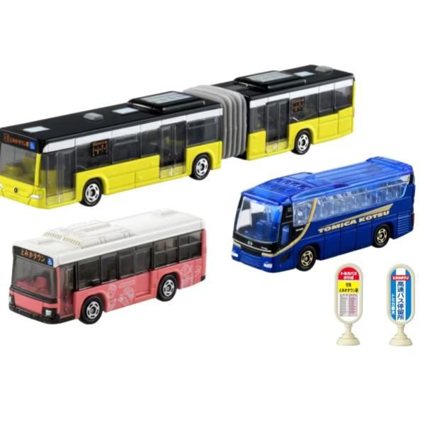 Bộ đồ chơi mô hình Tomica Gift Depart! Tomica Town Bus Set – nShop ...