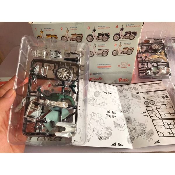 Mô hình lắp ráp xe Honda Super Cub Model Kit 1/24 Blind Box – nShop ...