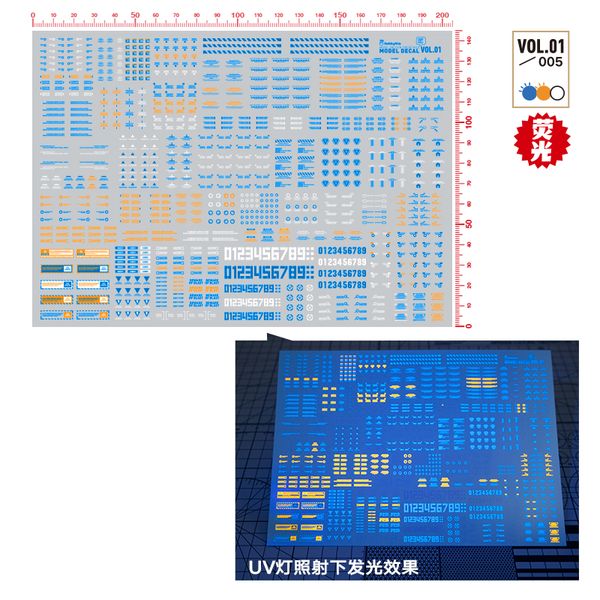 Decal nước dán mô hình Hobby Mio VOL1 – nShop - Game & Hobby