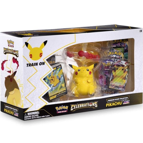 Pokemon Celebrations Premium Figure Collection Pikachu VMAX – nShop ...