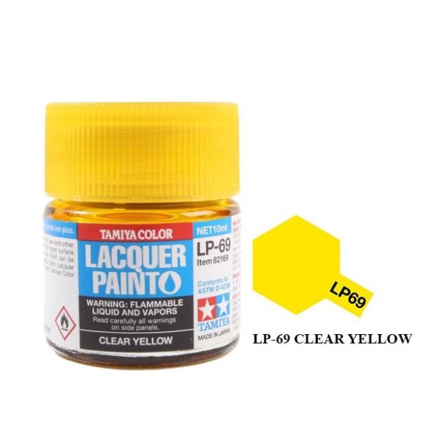 Sơn mô hình Tamiya Lacquer LP-69 Clear Yellow chính hãng – nShop - Game ...