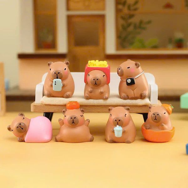 Đồ chơi Mô hình Hộp Mù Capybara Đồ Ăn Hàng Đầu Blind Box – nShop - Game ...