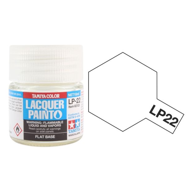Sơn mô hình Tamiya Lacquer LP-22 Flat Base 82122 – nShop - Game & Hobby