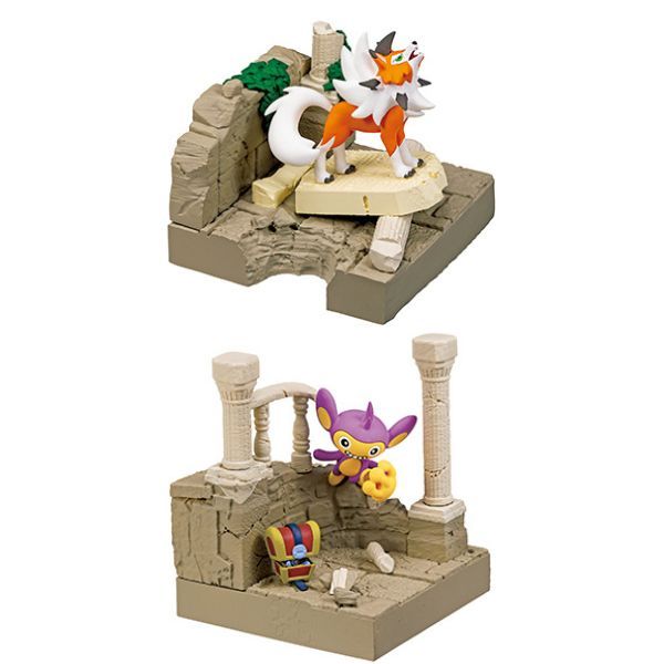 Mô hình Pokemon Diorama Collection Old Castle Ruins Re-Ment – nShop ...