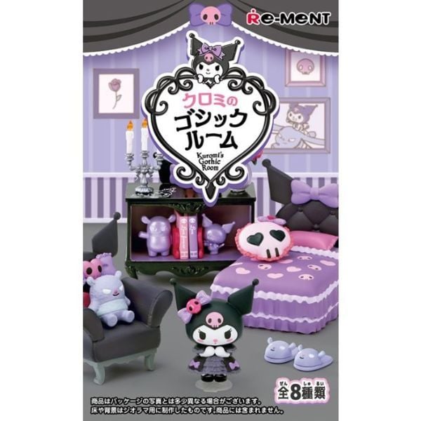 Mô hình Kuromi's Gothic Room Blind Box chính hãng Re-Ment – nShop - Game & Hobby