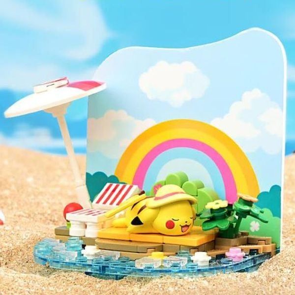 Keeppley Sunny Days Pokemon Pikachu Have a Sunbathing K20222 – nShop ...