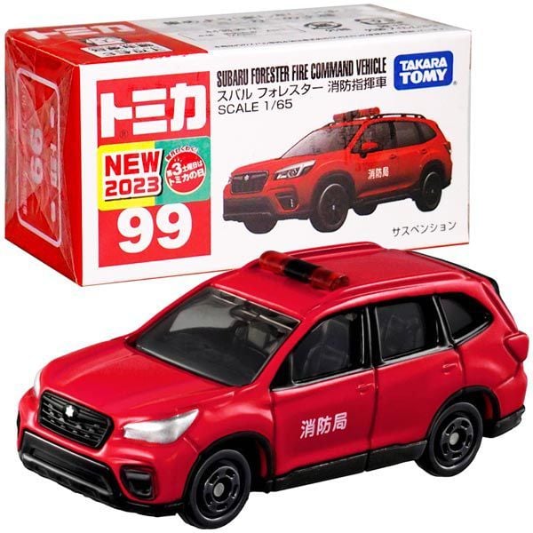 Mô hình xe Tomica No.99 Subaru Forester Fire Command Vehicle – nShop ...