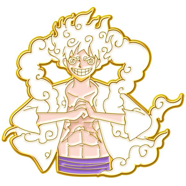 Phụ kiện Huy hiệu kim loại nhân vật anime One Piece cực đẹp – nShop ...