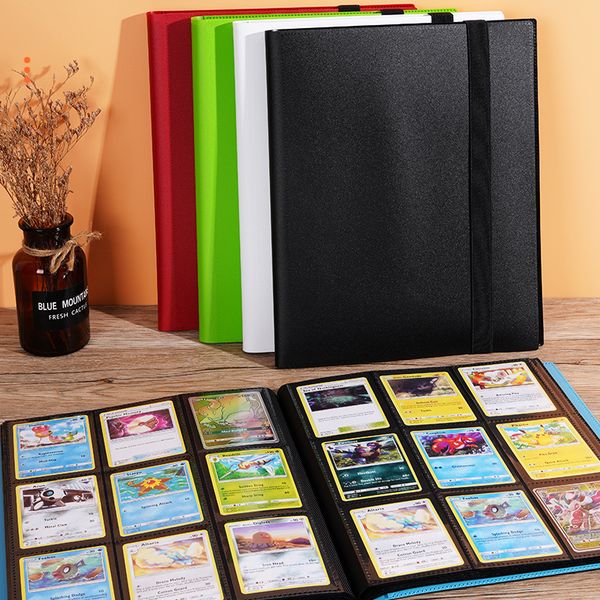 Album đựng bài Pokemon bìa nhựa màu trơn 9 ngăn chất lượng – nShop ...