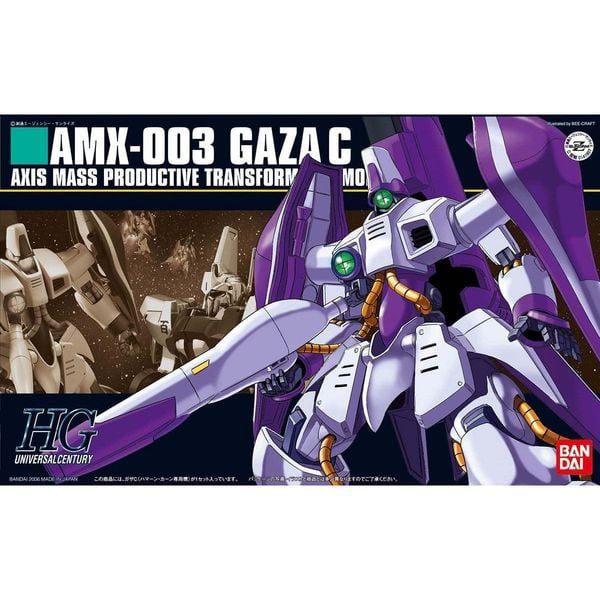 AMX-003 Gaza C Haman Karn Custom HGUC 1/144 Gundam Bandai – nShop - Game & Hobby