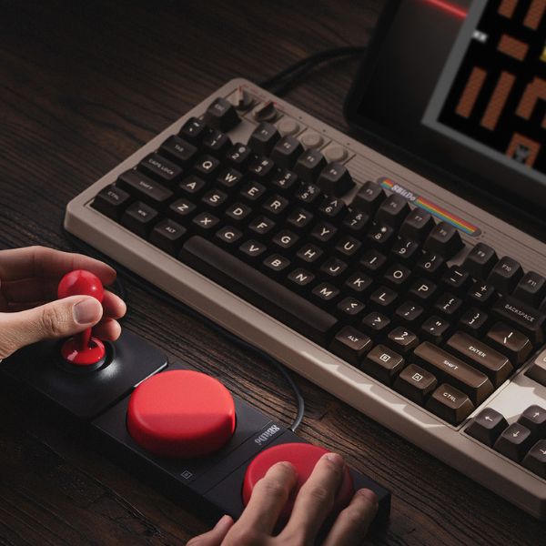 Bàn phím cơ 8BitDo Retro Mechanical Keyboard - C64 Edition – nShop ...