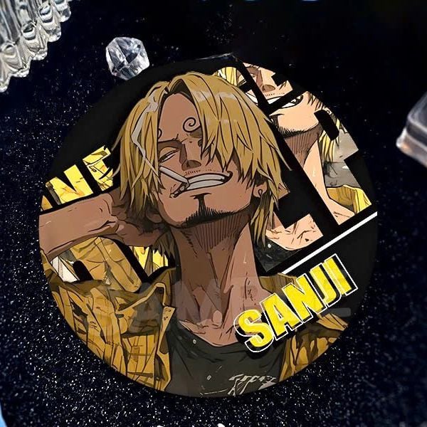 Phụ kiện Huy hiệu tròn nhân vật anime One Piece siêu ngầu – nShop ...