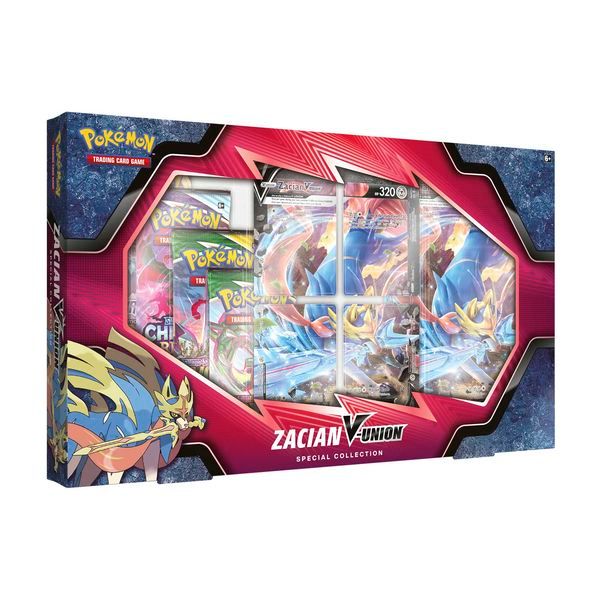 Thẻ bài Pokemon TCG Zacian V-UNION Special Collection – nShop - Game ...