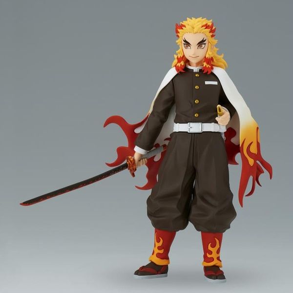 Demon Slayer Kimetsu No Yaiba Vol 43 Kyojuro Rengoku Figure Banpresto ...