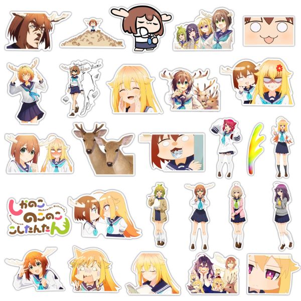 Hình dán sticker Shikanoko Nokonoko Koshitantan 50 cái – nShop - Game ...