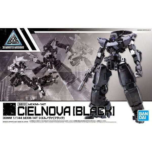 bEXM-14T Cielnova - Black - 30MM - 1/144 robot chính hãng Bandai ...
