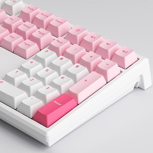 Phím cơ MonsGeek MG108 Prunus Lannesiana White SW Wine Red – nShop ...