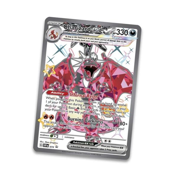 Bài Pokemon TCG Paldean Fates Tin 5 Pack Shiny Charizard ex – nShop ...