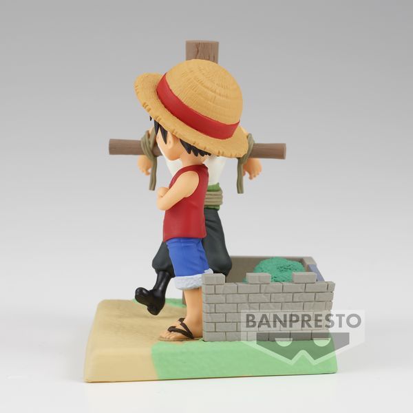 One Piece World Collectable Figure Log Stories Monkey D. Luffy & Zoro ...