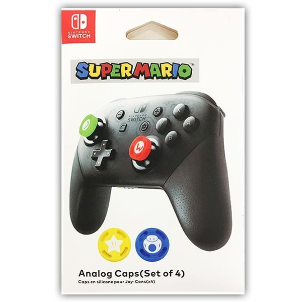 Cover Analog Pro Controller (Mario Set) cho Nintendo Switch – nShop ...