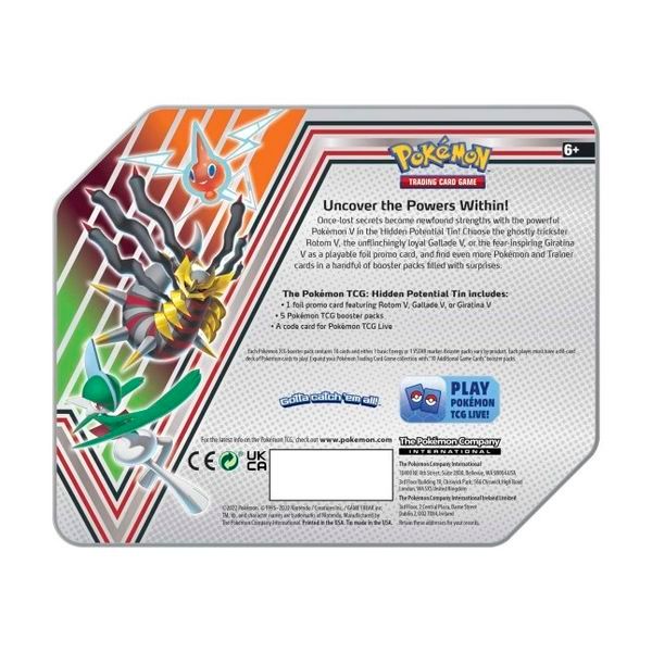 Bài Pokemon TCG Hidden Potential Tin Rotom V thật – nShop - Game & Hobby