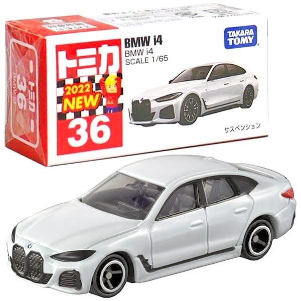 Đồ chơi mô hình xe Tomica No.36 BMW i4 chính hãng Takara Tomy – nShop - Game & Hobby