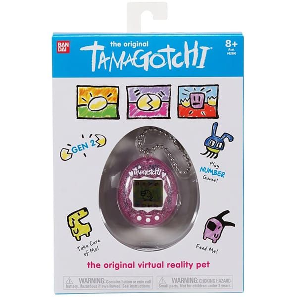 Máy nuôi gà ảo Original Tamagotchi Pink Glitter chính hãng – nShop ...