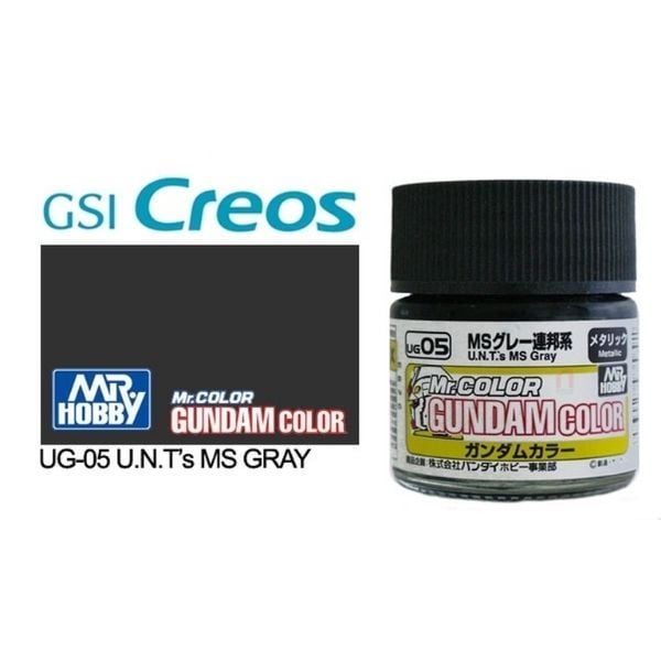 Sơn mô hình Mr.COLOR Gundam Color UG05 Metallic MS Gray HCM – nShop ...