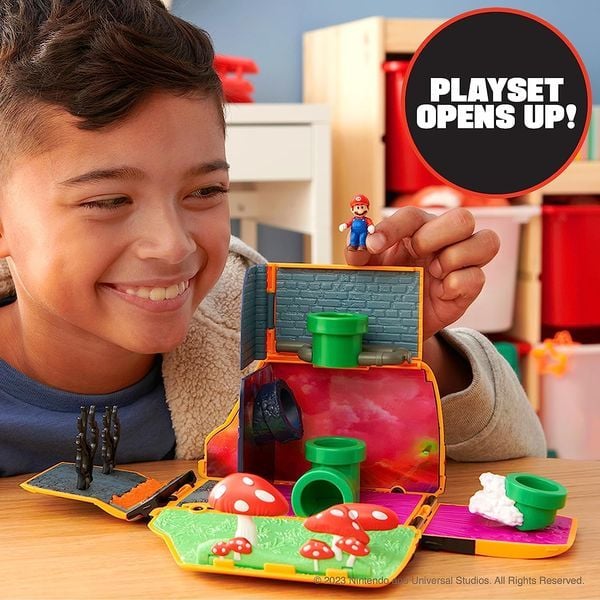 Đồ chơi mô hình Super Mario Bros Movie Van Playset – nShop - Game & Hobby