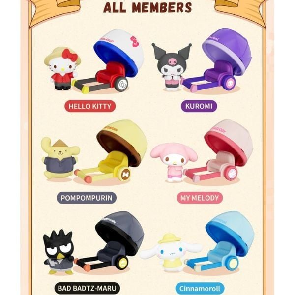 Mô hình Sanrio Characters Travel In The Old Town Blind Box – nShop ...
