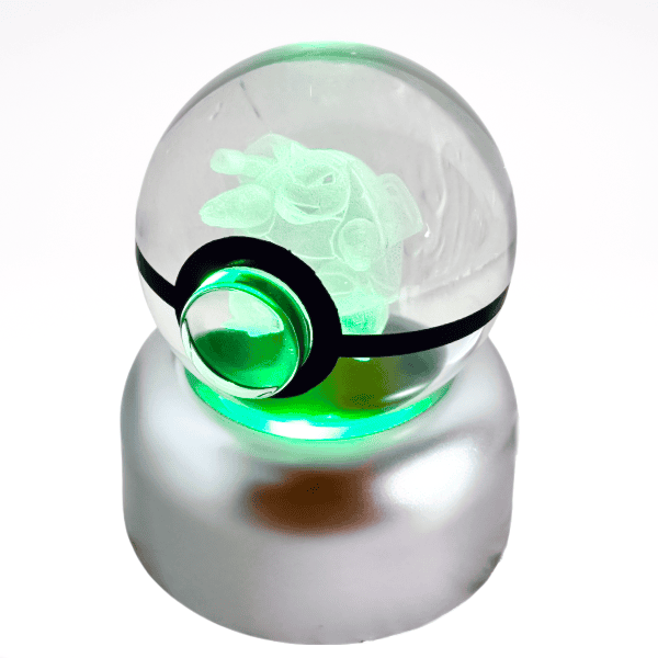 Đèn LED RGB trang trí quả cầu pha lê Poke Ball Pokemon 3D – nShop ...