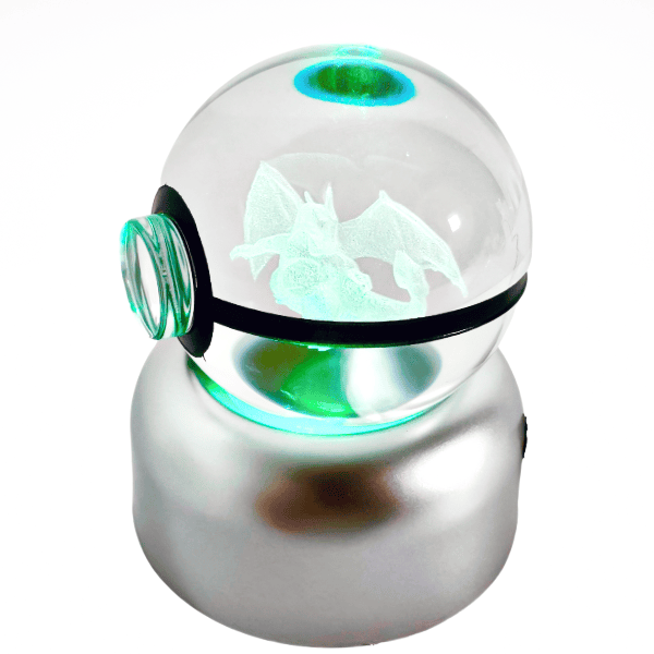 Đèn LED RGB trang trí quả cầu pha lê Poke Ball Pokemon 3D – nShop ...