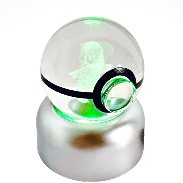 Đèn LED RGB trang trí quả cầu pha lê Poke Ball Pokemon 3D – nShop ...