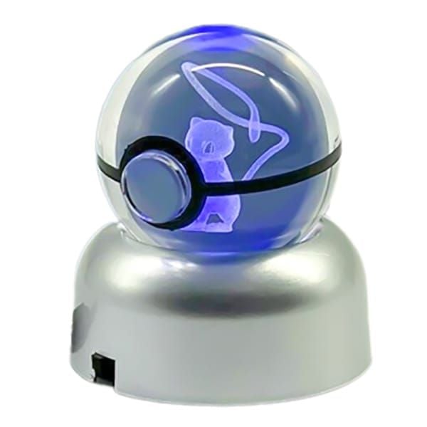 Đèn LED RGB trang trí quả cầu pha lê Poke Ball Pokemon 3D – nShop ...