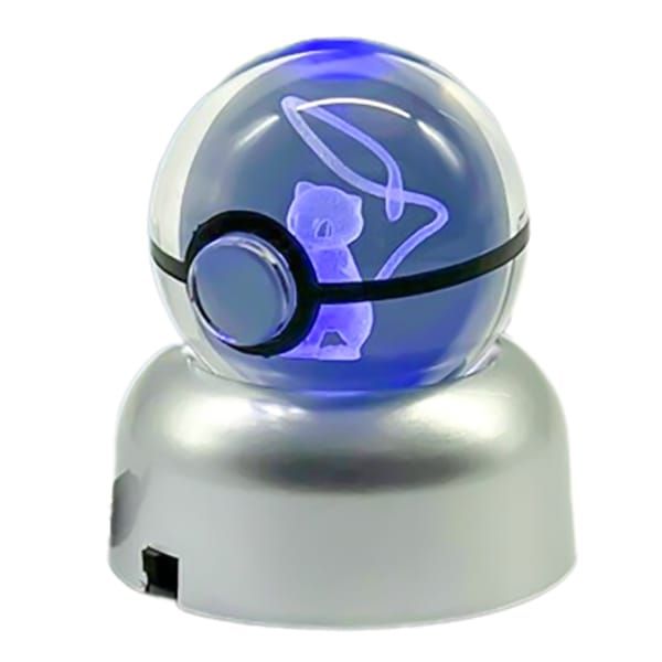 Đèn LED RGB trang trí quả cầu pha lê Poke Ball Pokemon 3D – nShop ...