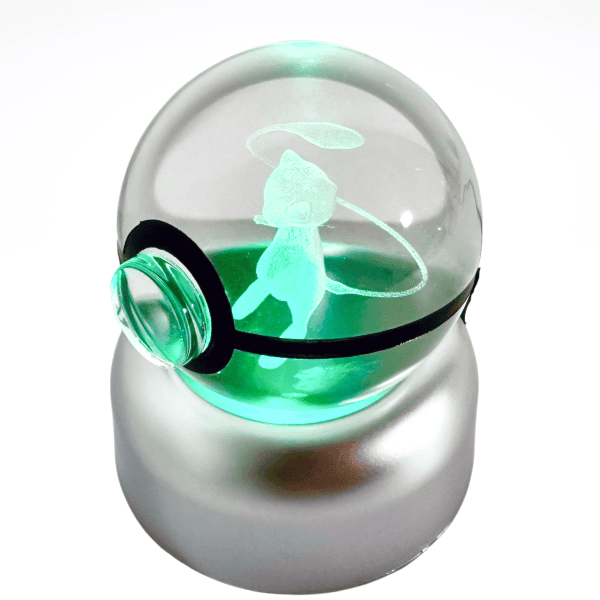 Đèn LED RGB trang trí quả cầu pha lê Poke Ball Pokemon 3D – nShop ...