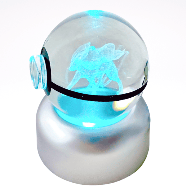 Đèn LED RGB trang trí quả cầu pha lê Poke Ball Pokemon 3D – nShop ...