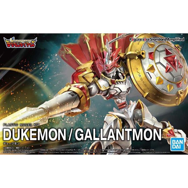Dukemon Gallantmon Figure-rise Standard Amplified Digimon Advent ...