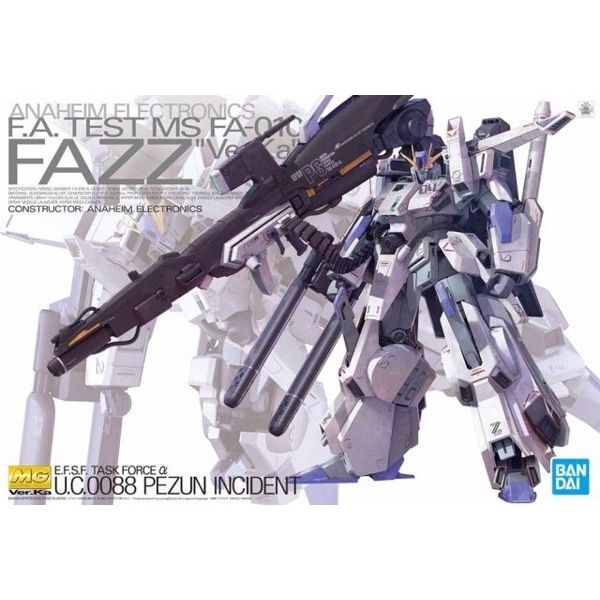 FA-010A FAZZ Ver. Ka (MG - 1/100) Gundam chính hãng Bandai – nShop ...