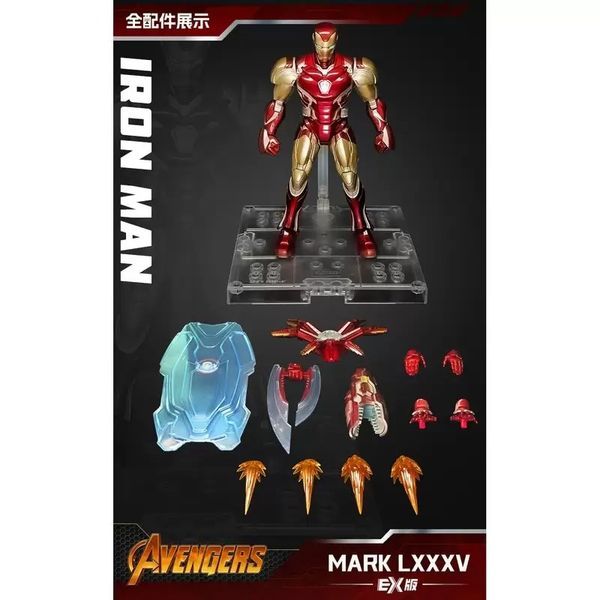 Marvel Hero Champion Class Iron Man MK85 EX Blokees 73920 – nShop - Game & Hobby