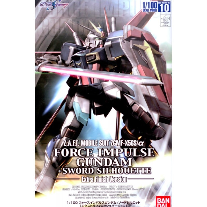 Force Impulse Gundam (Sword Silhouette) (Extra Finish) (1/100) – nShop ...