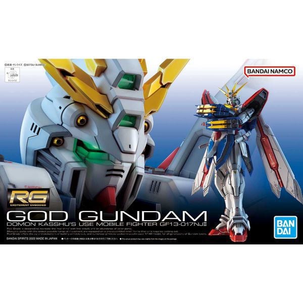 Mô hình RG 1/144 GF13-017NJ II God Gundam siêu phẩm cực HOT – nShop ...