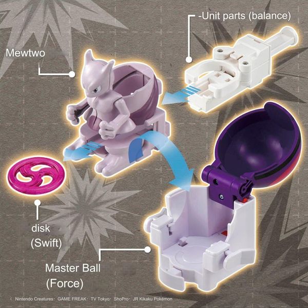 Đồ chơi bắn đĩa Pokemon Ultimate Match 07 Mewtwo Master Ball – nShop ...