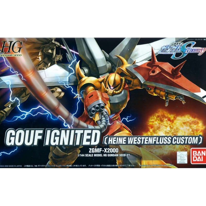 Gouf Ignited (Heine Westenfluss Custom) (HG - 1/144). Hàng Chính Hãng ...