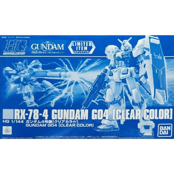 Gundam G04 Clear Color Limited Edition HG 1/144 hiếm – nShop - Game & Hobby
