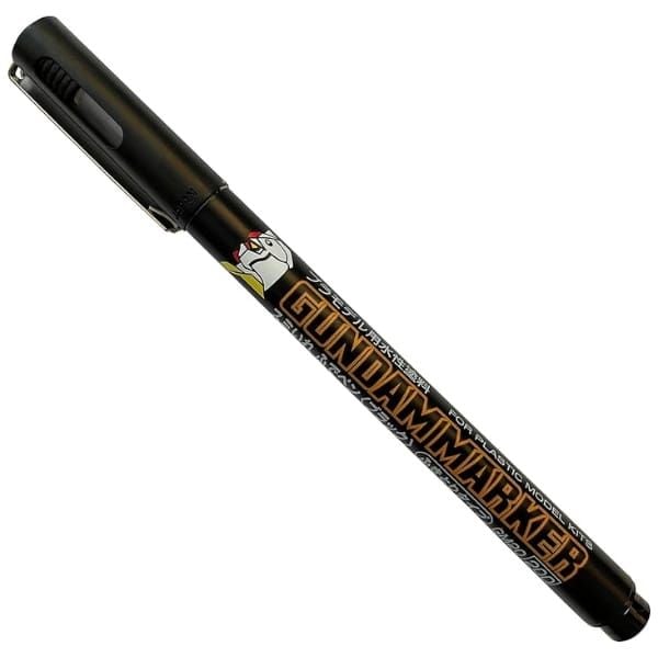 Bút kẻ lằn đầu lông nhọn Gundam Marker Brush Type GM20 Black – nShop ...